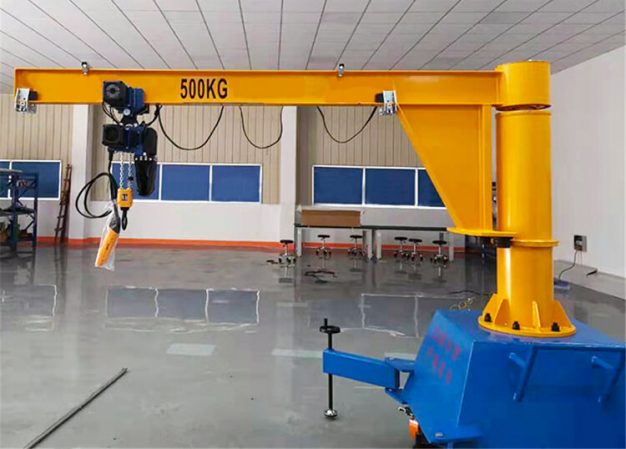 250KG 500KG 1 Ton Portable Mobile Jib Crane - SEVENCRANE-Henan Seven ...