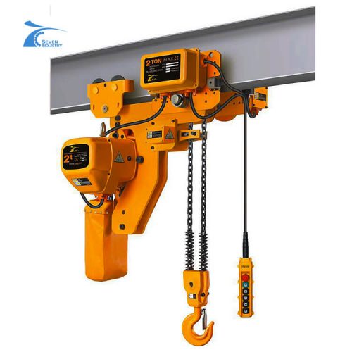 Remote Control Chain Hoist 2T Electric Hoist - SEVENCRANE-Henan Seven ...