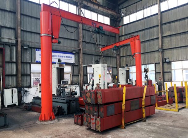Slewing Single Arm Crane Column Jib Crane - SEVENCRANE-Henan Seven ...
