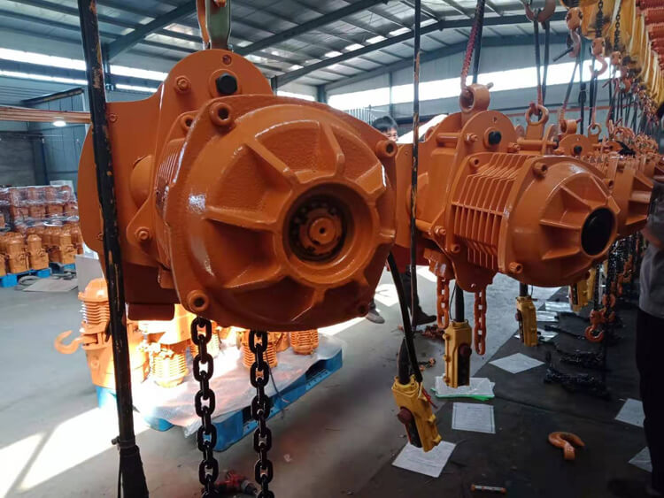 Hook Type Fixed Electric 2 Ton 3 Ton Chain Hoist-Henan Seven Industry ...