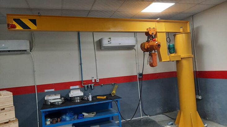 Pillar Jib Crane Get Ready Shipped to Australia - SEVENCRANE-Henan Seven Industry Co., Ltd.