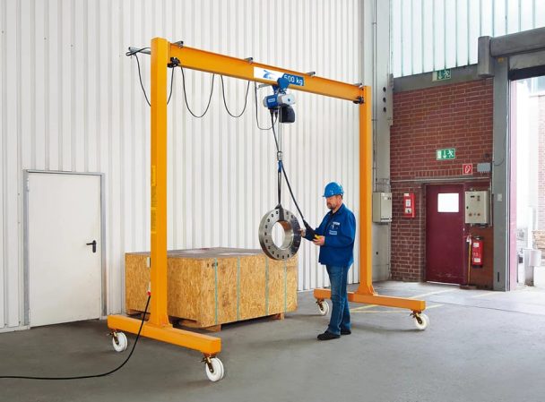 The Versatility and Benefits of Portable Gantry Cranes-Henan Seven ...