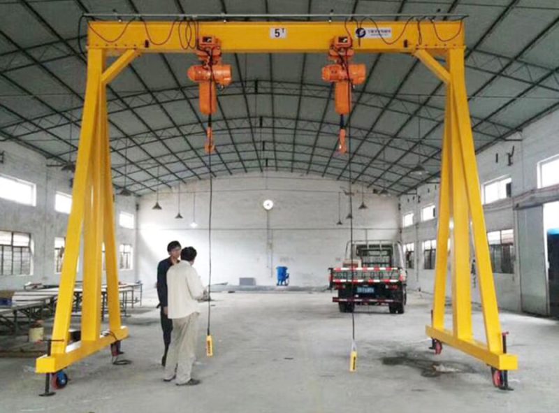 Portable Gantry Crane - Efficient and Versatile Lifting Solution-Henan Seven Industry Co., Ltd ...