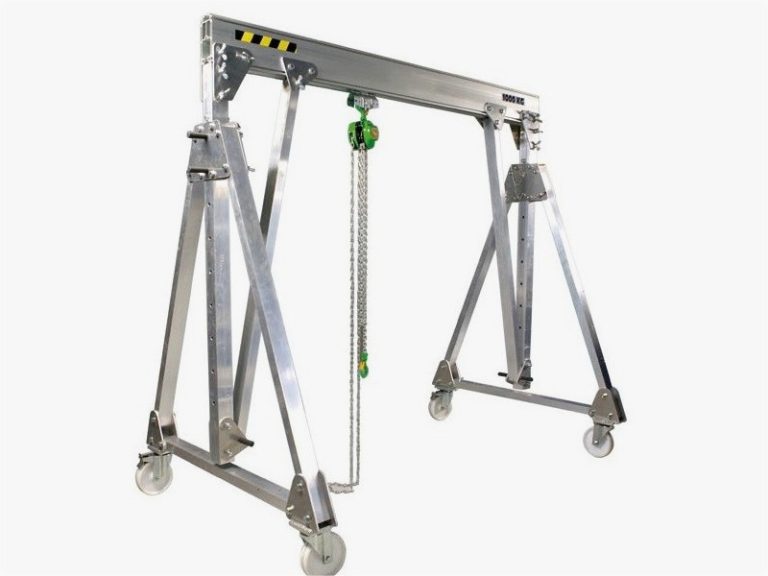 1 ton foldbar mini mobil portalkran i aluminium-Henan Seven Industry Co ...